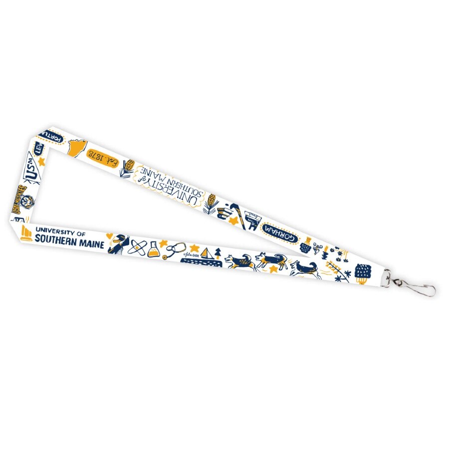 JG 3/4 Satin Lanyard w/J Hook