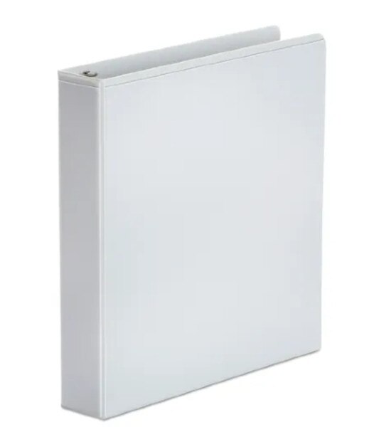 1.5 Inch Value Binder in White | University Store at USM
