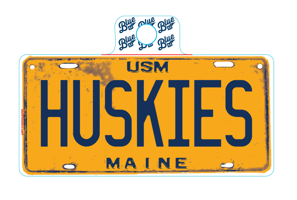 USM Maine License Plate Decal | University Store at USM