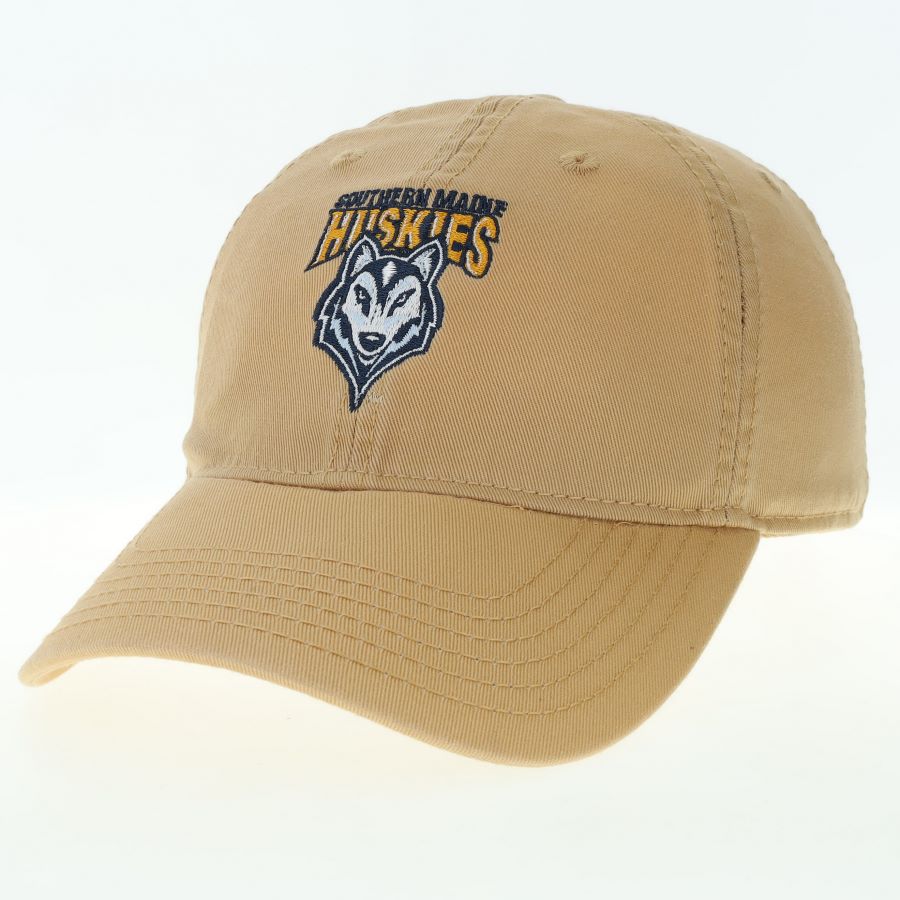 Straw Color Ball Cap Adjustable w/Husky