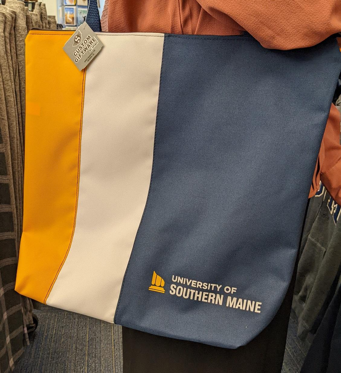 Lancaster Tote Bags Blue/White/Gold